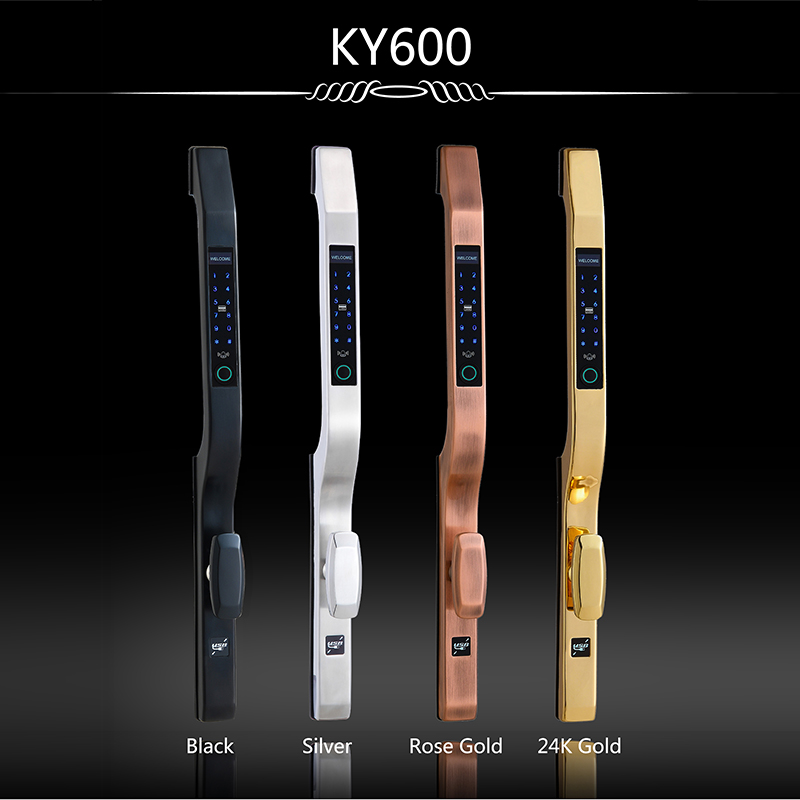 Inveili KY600 Waterproof Broken Bridge Aluminum Fingerprint Lock - 英唯利智能科技